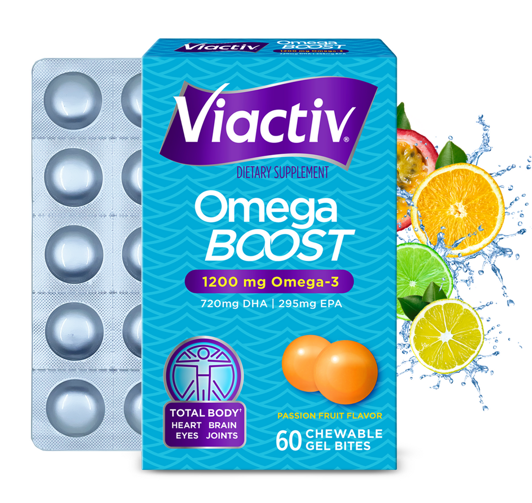 Viactiv | Shop Calcium Chews & Omega-3 Fish Oil Gel Bites